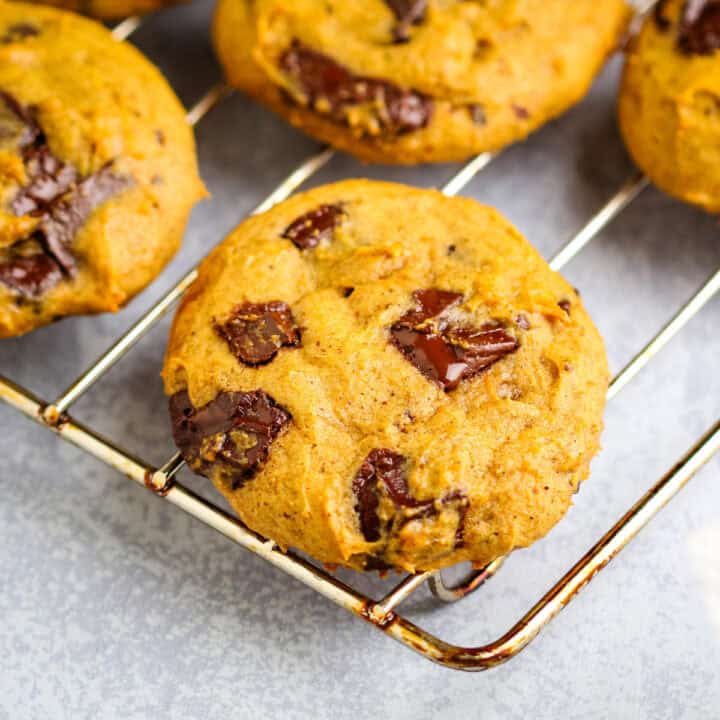 Pumpkin Chocolate Chip Cookies - Ranch Style Kitchen